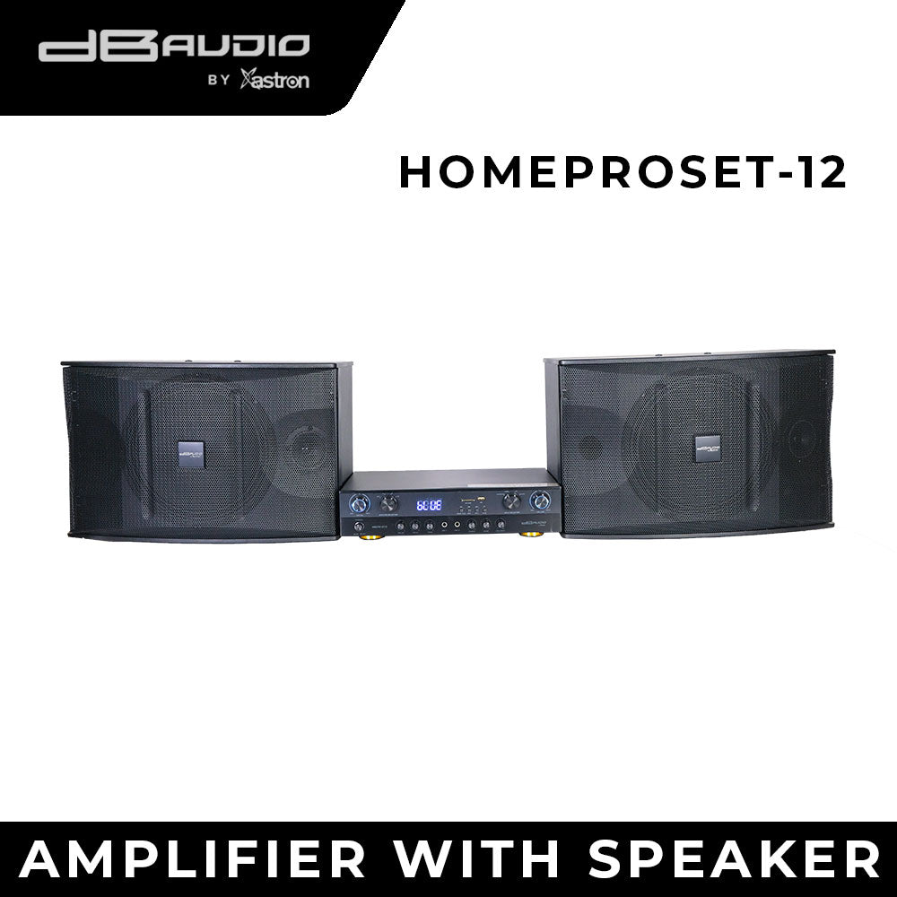 dB Audio HOMEPRO SET-12 AMPLIFIER WITH SPEAKER — Astron Appliances PH