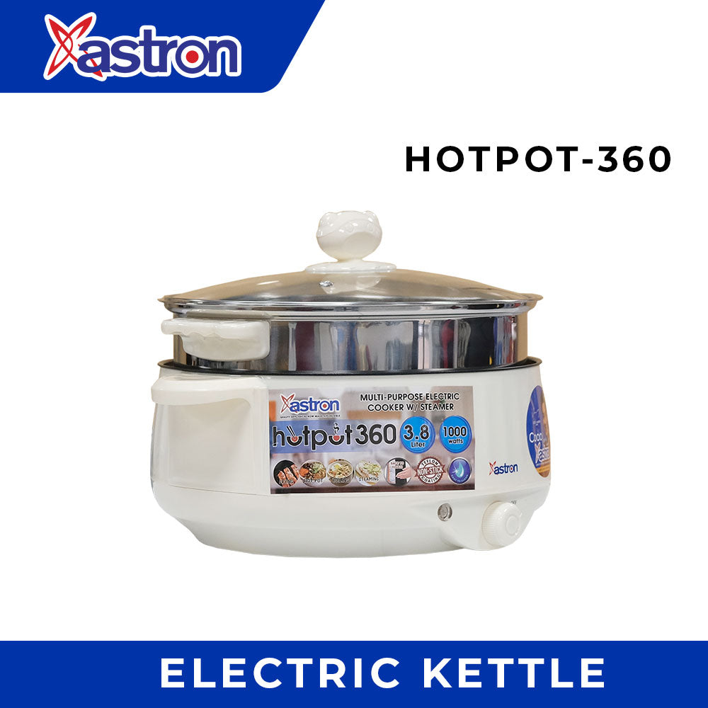 Astron HOTPOT-360 Electric Kettle — Astron Appliances PH
