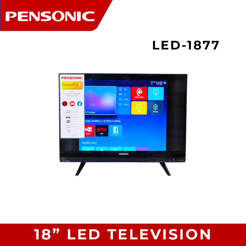 Pensonic LED-1877 TV — Astron Appliances PH