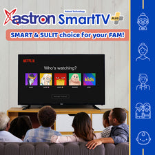 Astron LED4577 43 Inch Smart TV | Full HD | Netflix & Youtube Ready ...