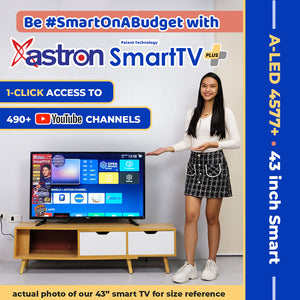 Astron LED4577 43 Inch Smart TV | Full HD | Netflix & Youtube Ready ...