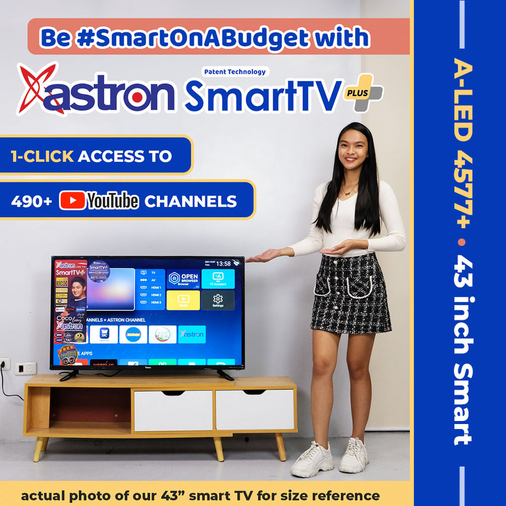 Astron LED4577 43 Inch Smart TV | Full HD | Netflix & Youtube Ready ...