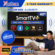 Astron LED4577 43 Inch Smart TV | Full HD | Netflix & Youtube Ready ...