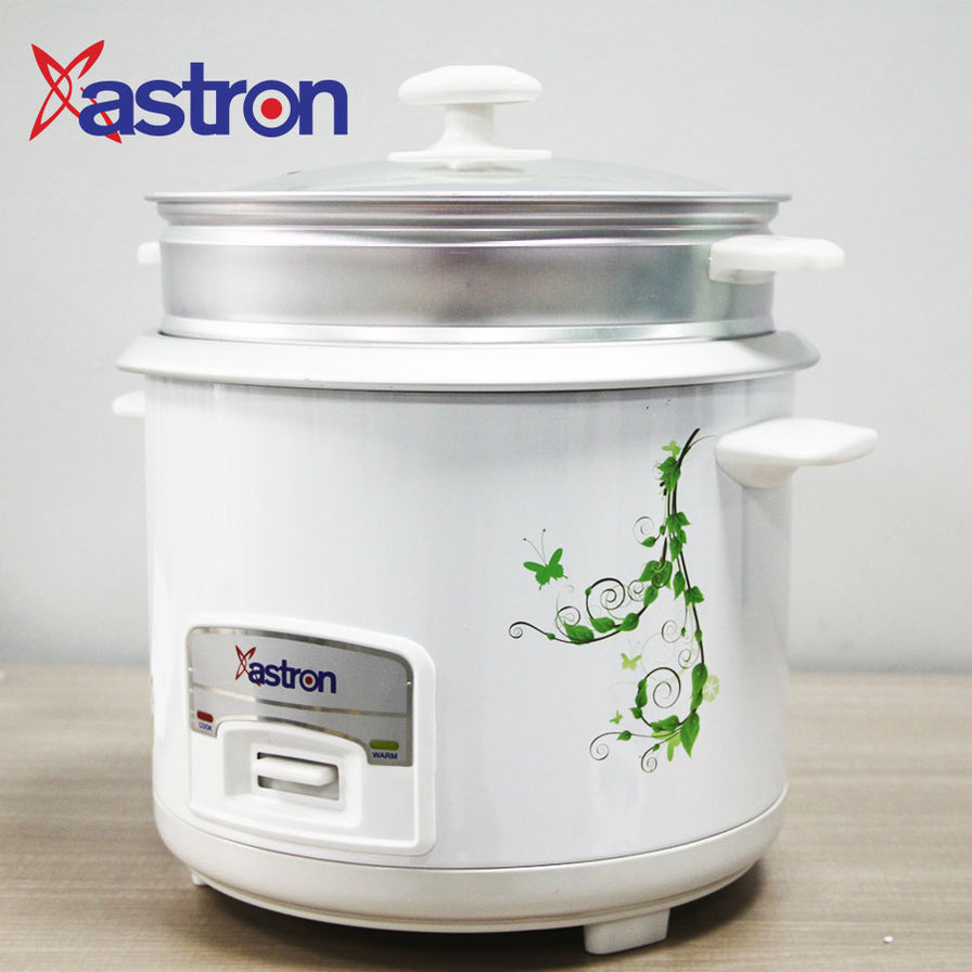 Astron GRC-2227 Rice Cooker with Steamer (2.2L) — Astron Appliances PH