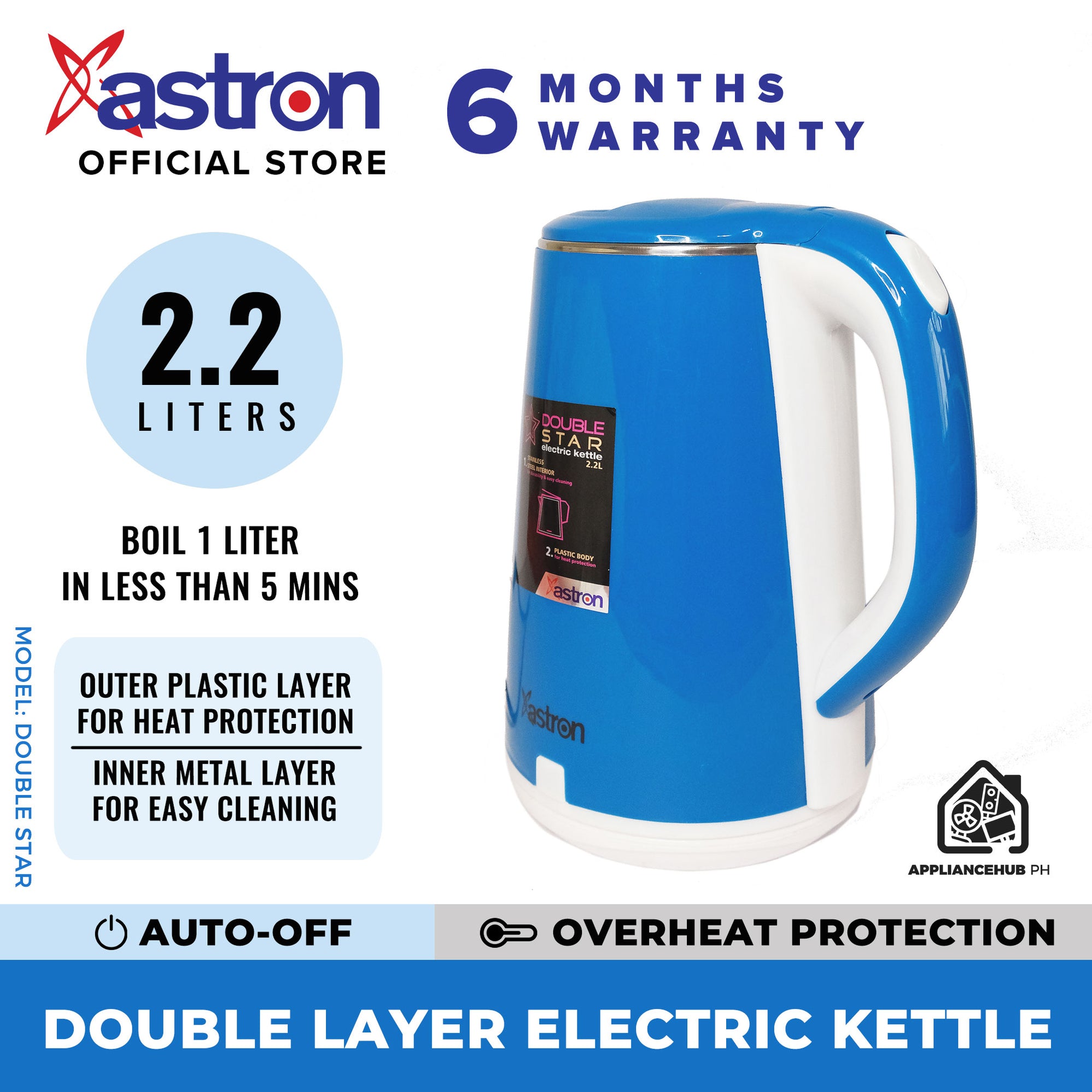 Electric Kettles — Astron Appliances PH