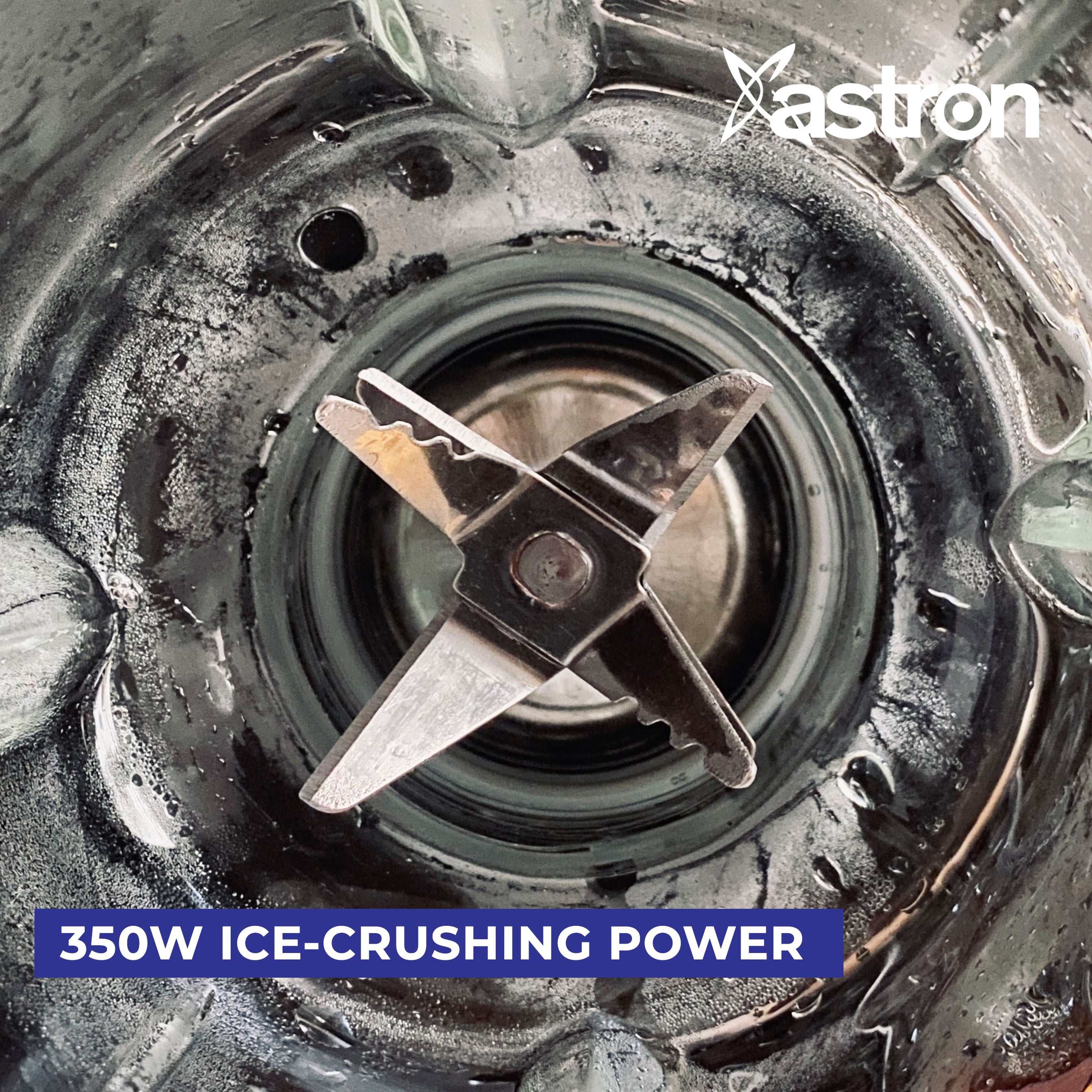 Ice Master Ice-Crushing Blender (1.5L Glass Jug) (350W) — Astron ...