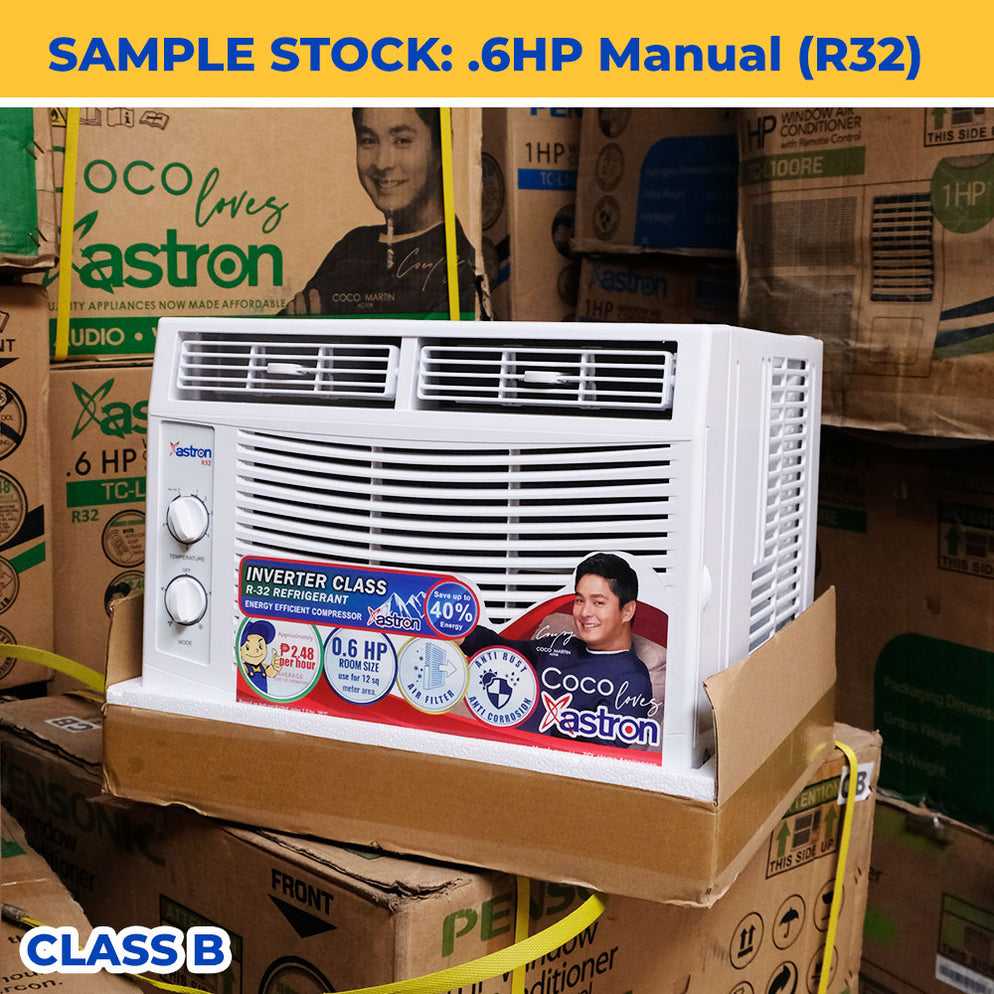 [CLASS B] Astron/Pensonic Window-type Inverter-Class Aircon (.5HP/.6HP ...