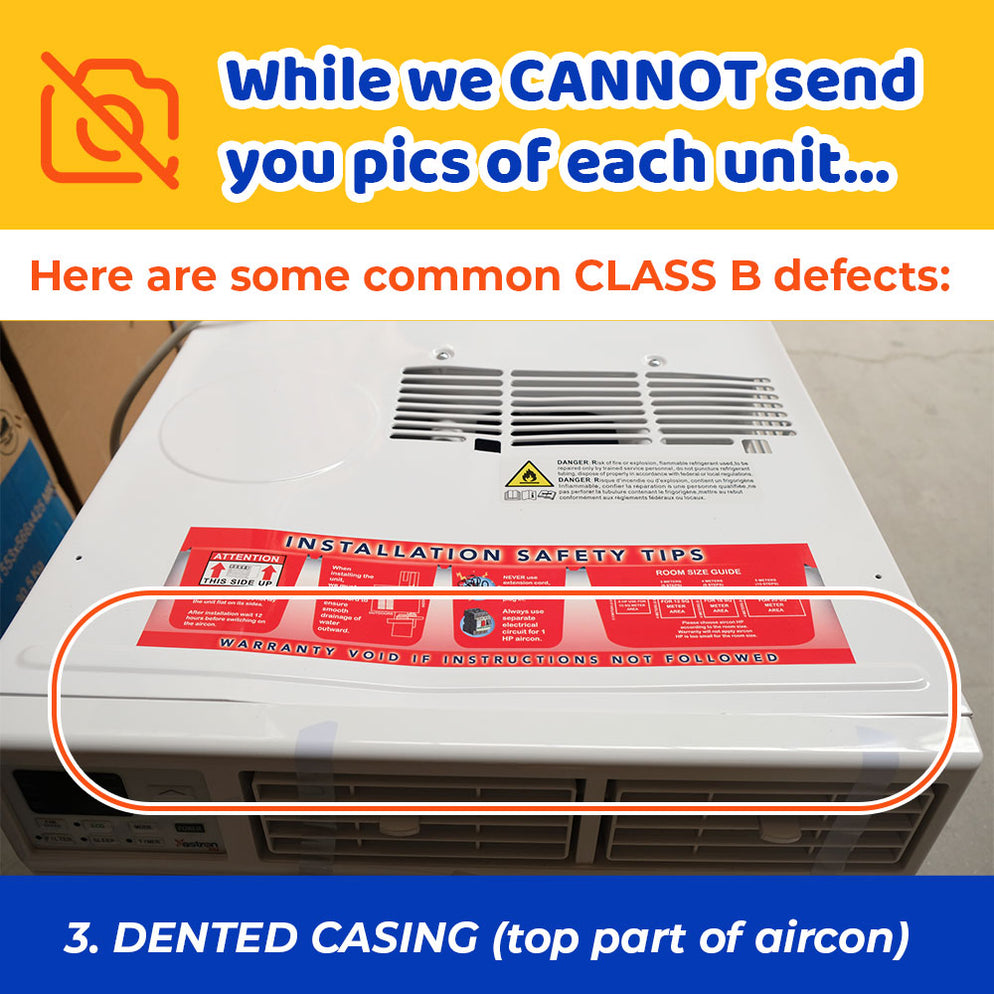[CLASS B] Astron/Pensonic Window-type Inverter-Class Aircon (.5HP/.6HP ...