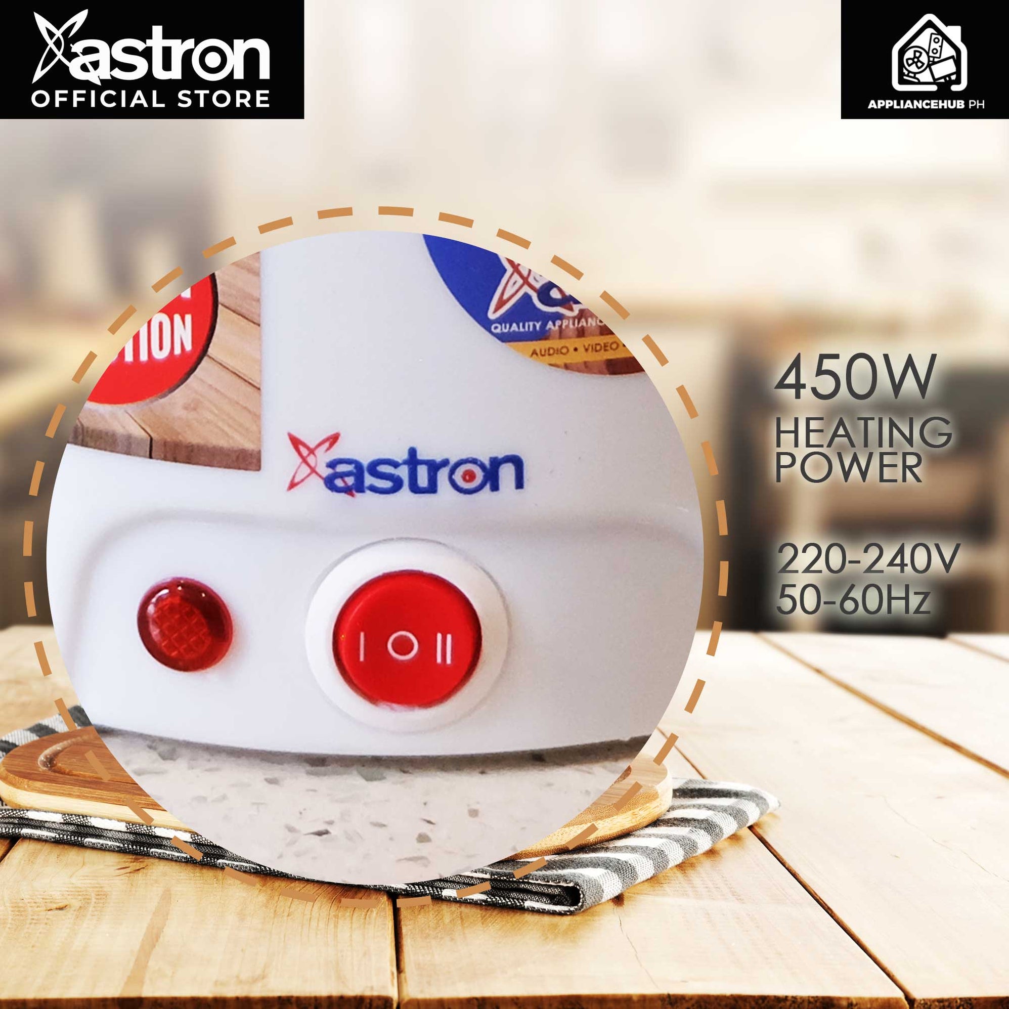 Astron POT COOKER (White) (1.2L) (450W) Multi cooker Electric cooker E ...